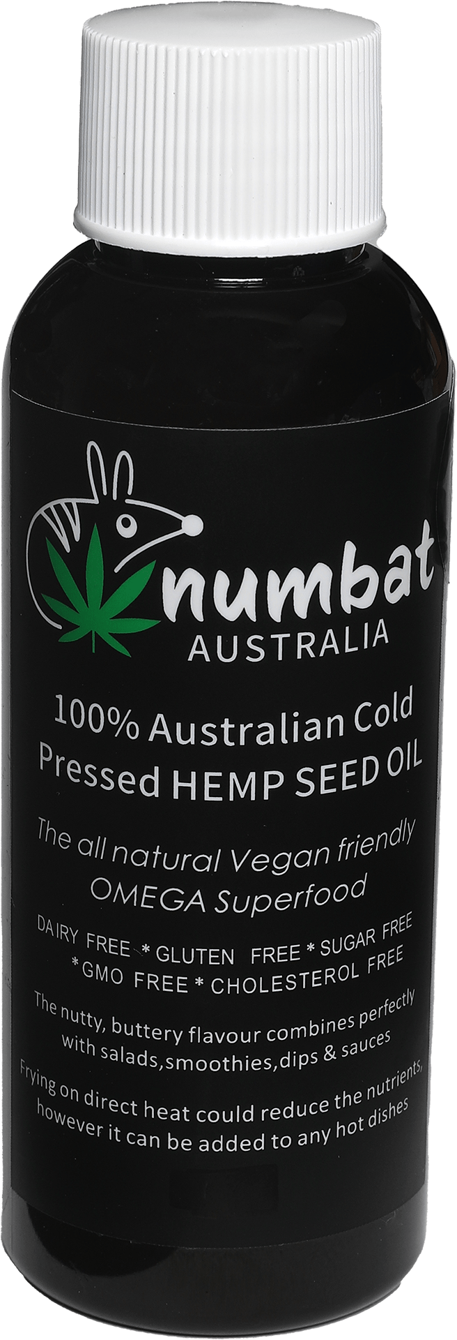 100% Australian Cold Pressed Hemp Seed Oil 100ml – Numbat Australia